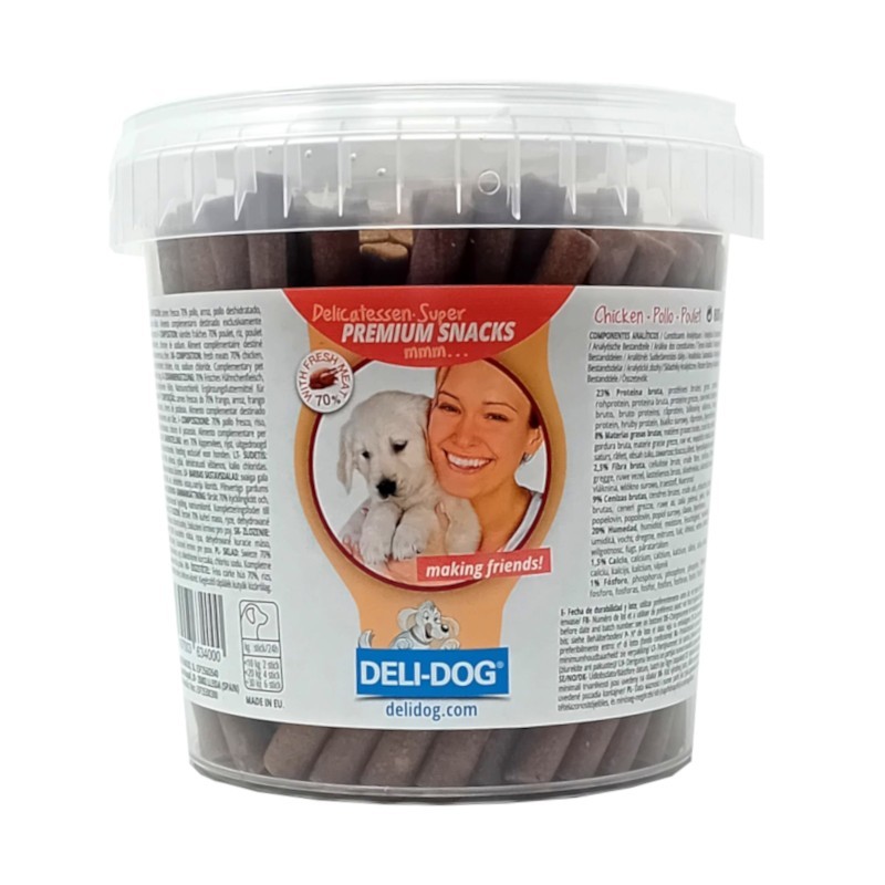 Deli Dog Pollo: Barritas de carne para consentir a tu perro